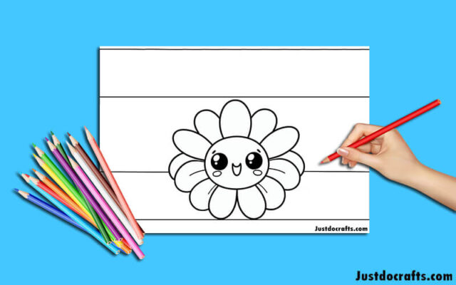 Flower Paper Crown (Free PDF Printable Templates) - Just Do Crafts