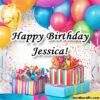 Happy Birthday Jessica (Free Images & Wishes) - Just Do Crafts