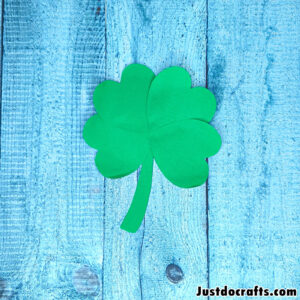 Simple Four Leaf Clover Craft (Free PDF printable template) - Just Do ...