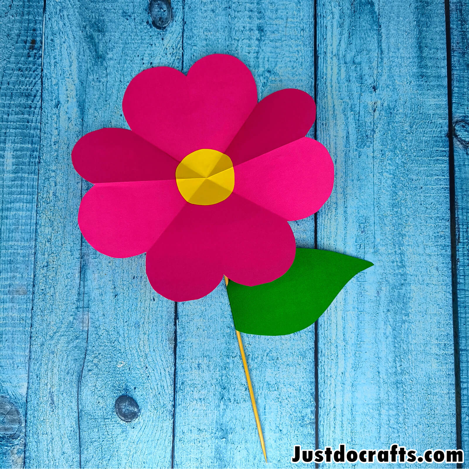 Magic Transforming Paper Flower Craft (Free PDF printable template ...