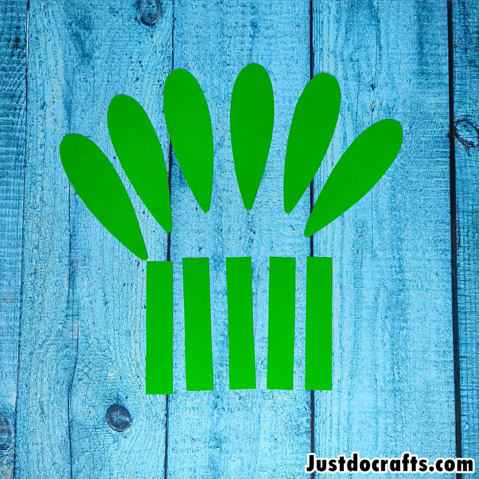 Paper Flower Basket Craft (Free PDF printable template) - Just Do Crafts