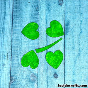 Simple Four Leaf Clover Craft (Free PDF printable template) - Just Do ...