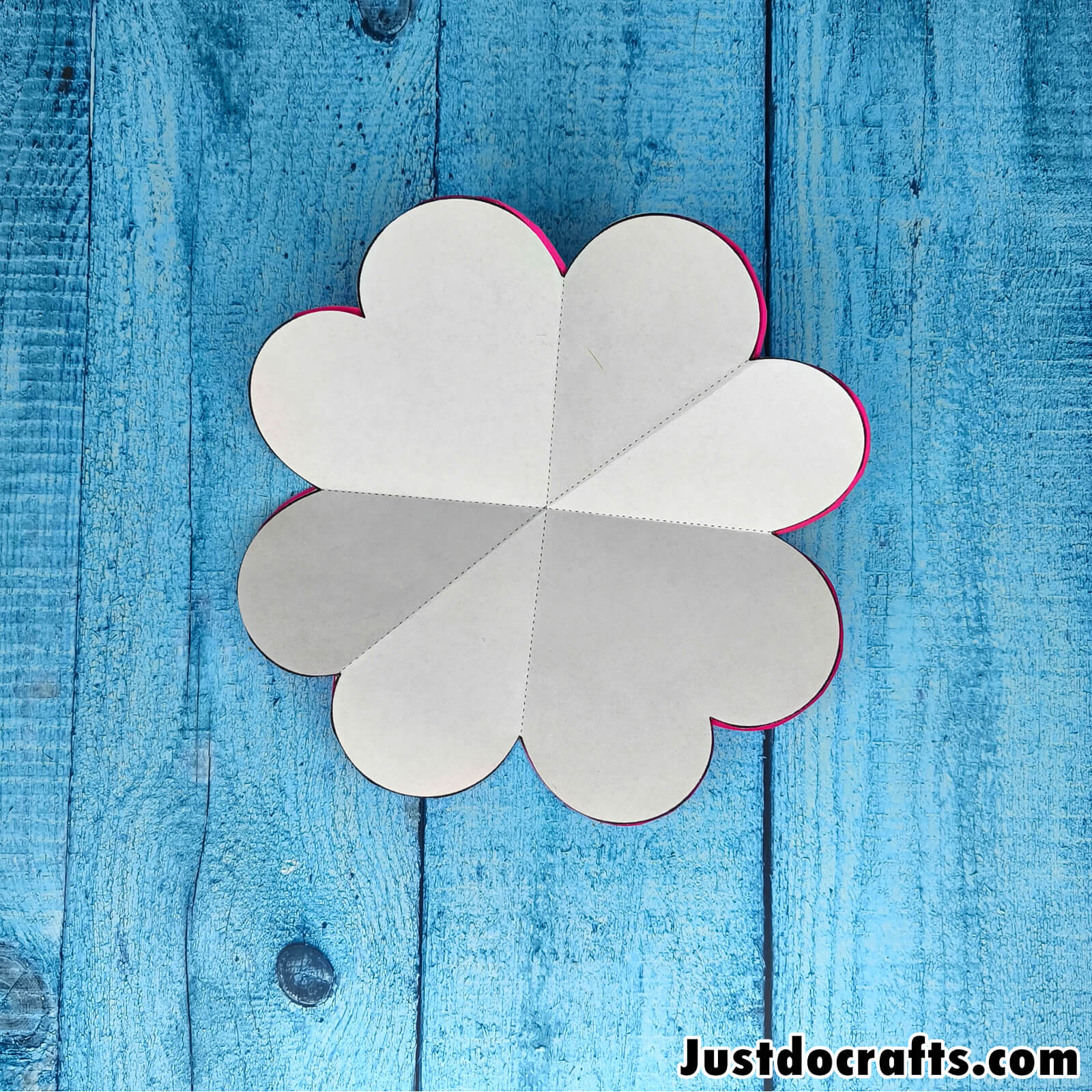 Magic Transforming Paper Flower Craft (Free PDF printable template ...