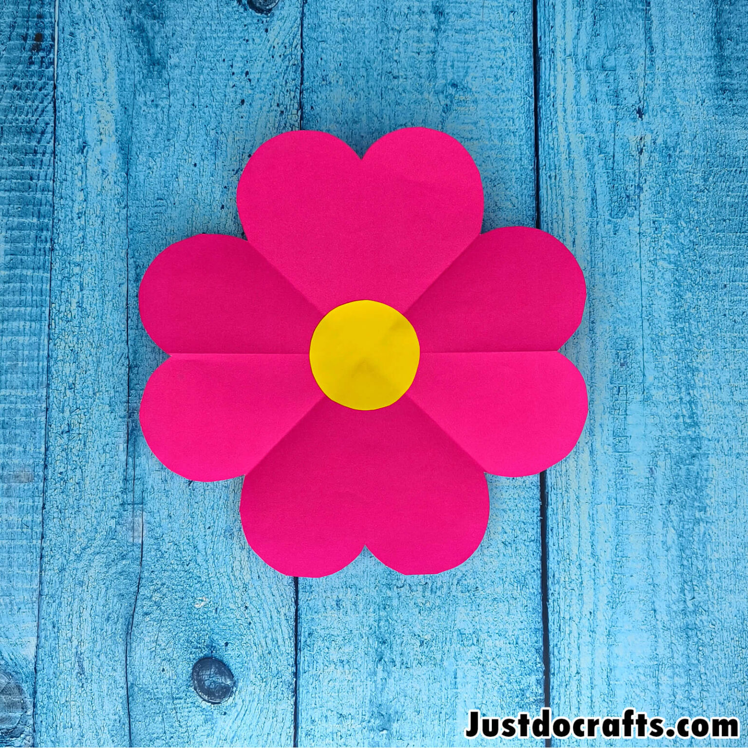 Magic Transforming Paper Flower Craft (Free PDF printable template ...