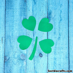 Simple Four Leaf Clover Craft (Free PDF printable template) - Just Do ...