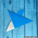 Easy Paper Shark Craft for kids (Free PDF printable template) - Just Do ...