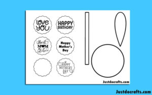 Paper Flower Bouquet for Mother’s Day (Free PDF printable template ...