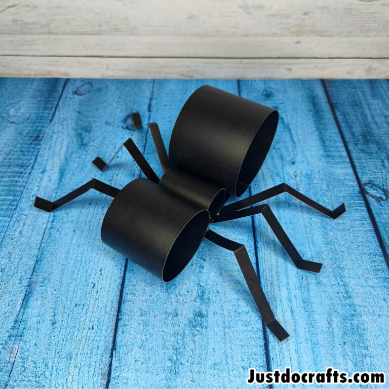 Ant Paper Craft for kids (Free PDF printable template) - Just Do Crafts