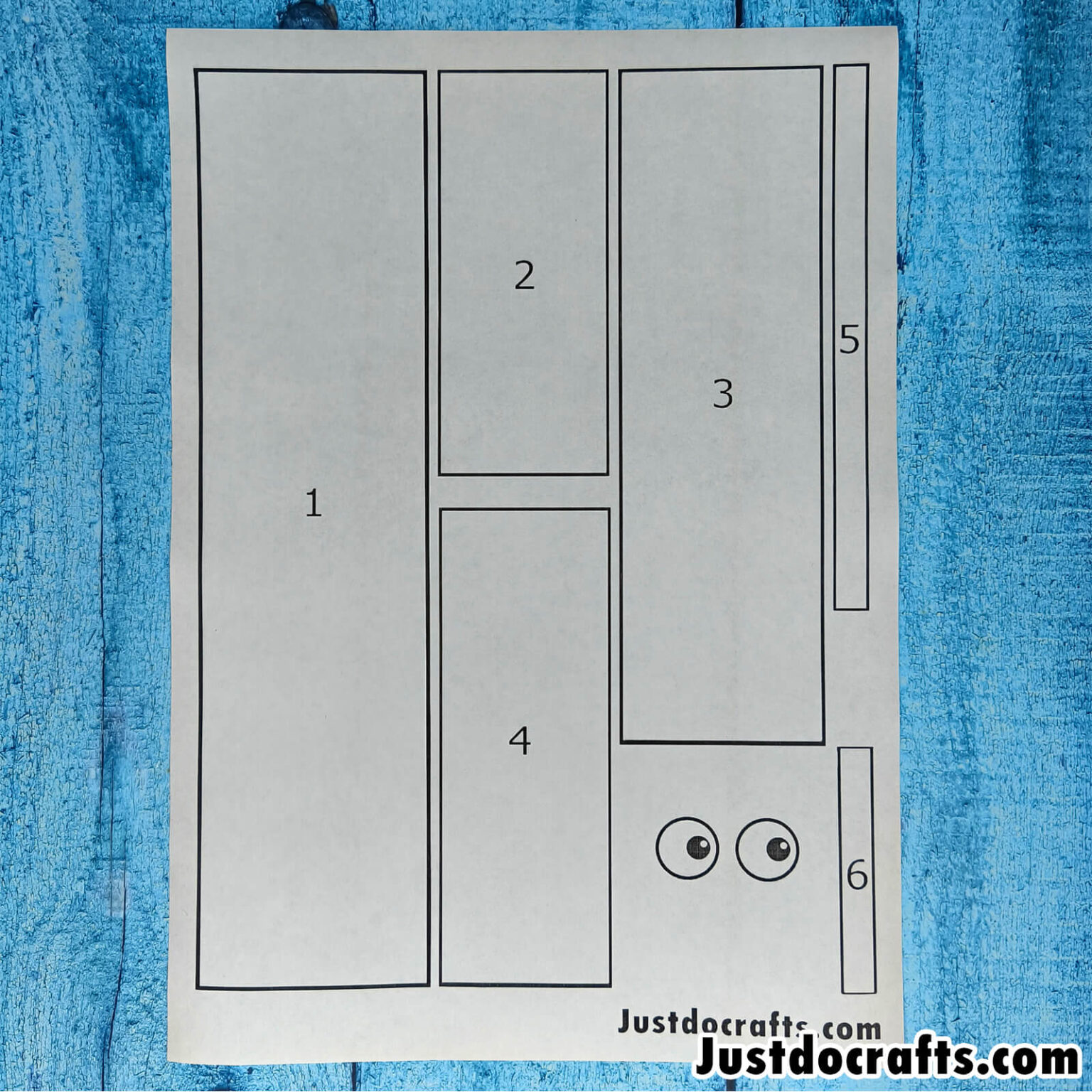 Ant Paper Craft for kids (Free PDF printable template) - Just Do Crafts
