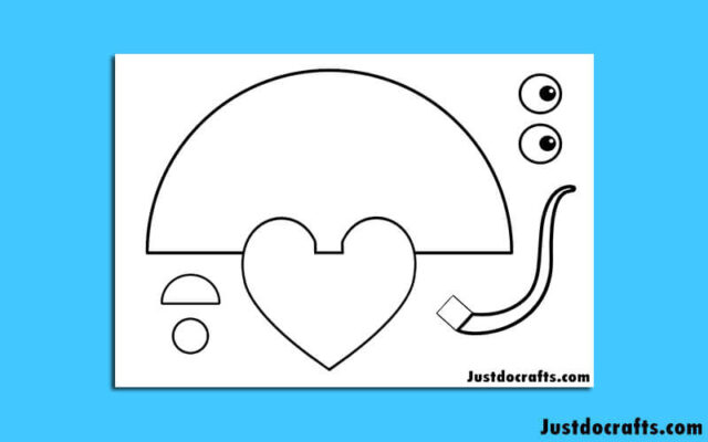 Easy Paper Mouse Craft for kids (Free PDF printable template) - Just Do ...