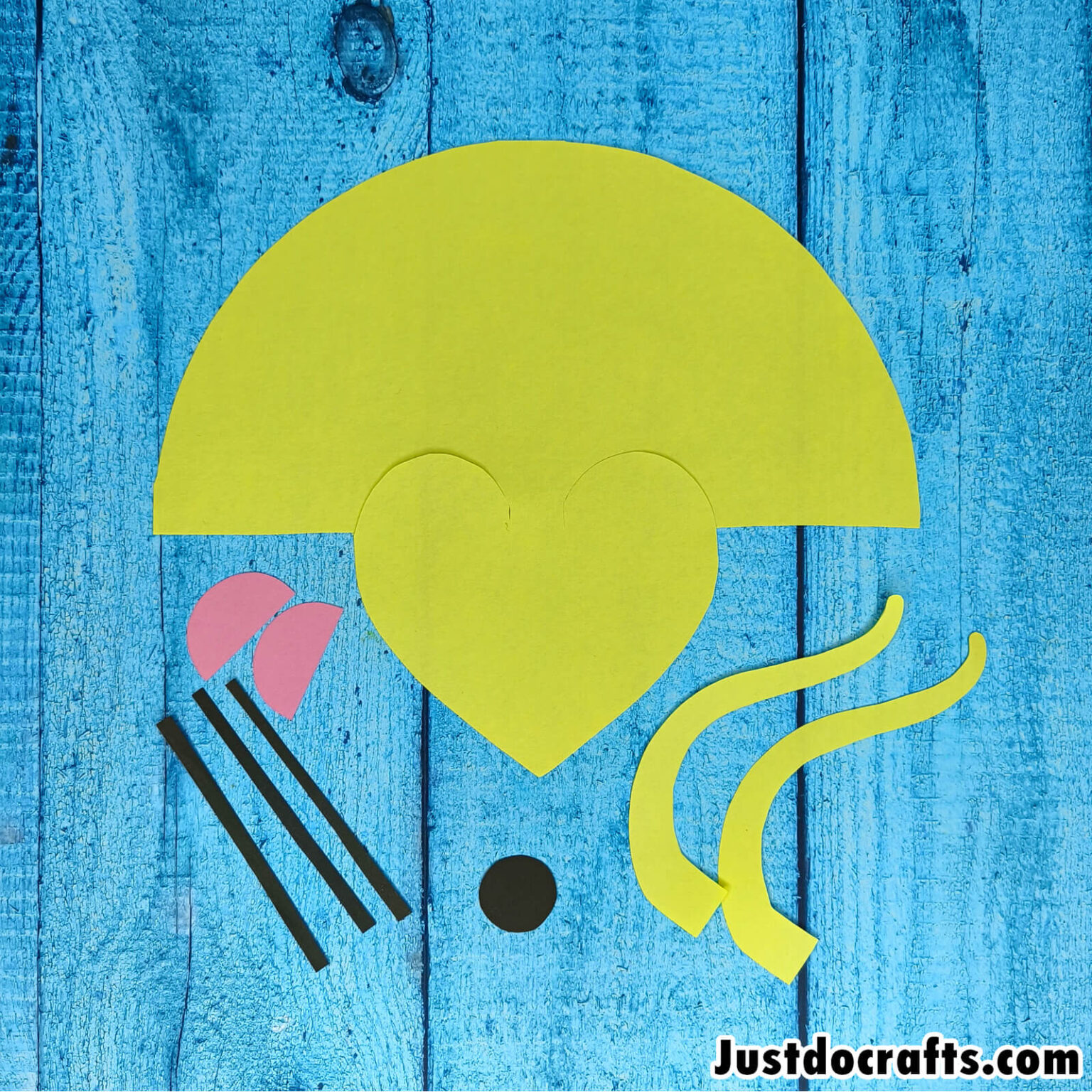 Easy Paper Mouse Craft for kids (Free PDF printable template) - Just Do ...