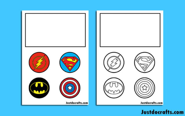 Superhero Bracelets/Cuff from Toilet Paper Rolls (Free PDF printable ...