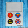Superhero Bracelets/Cuff from Toilet Paper Rolls (Free PDF printable ...