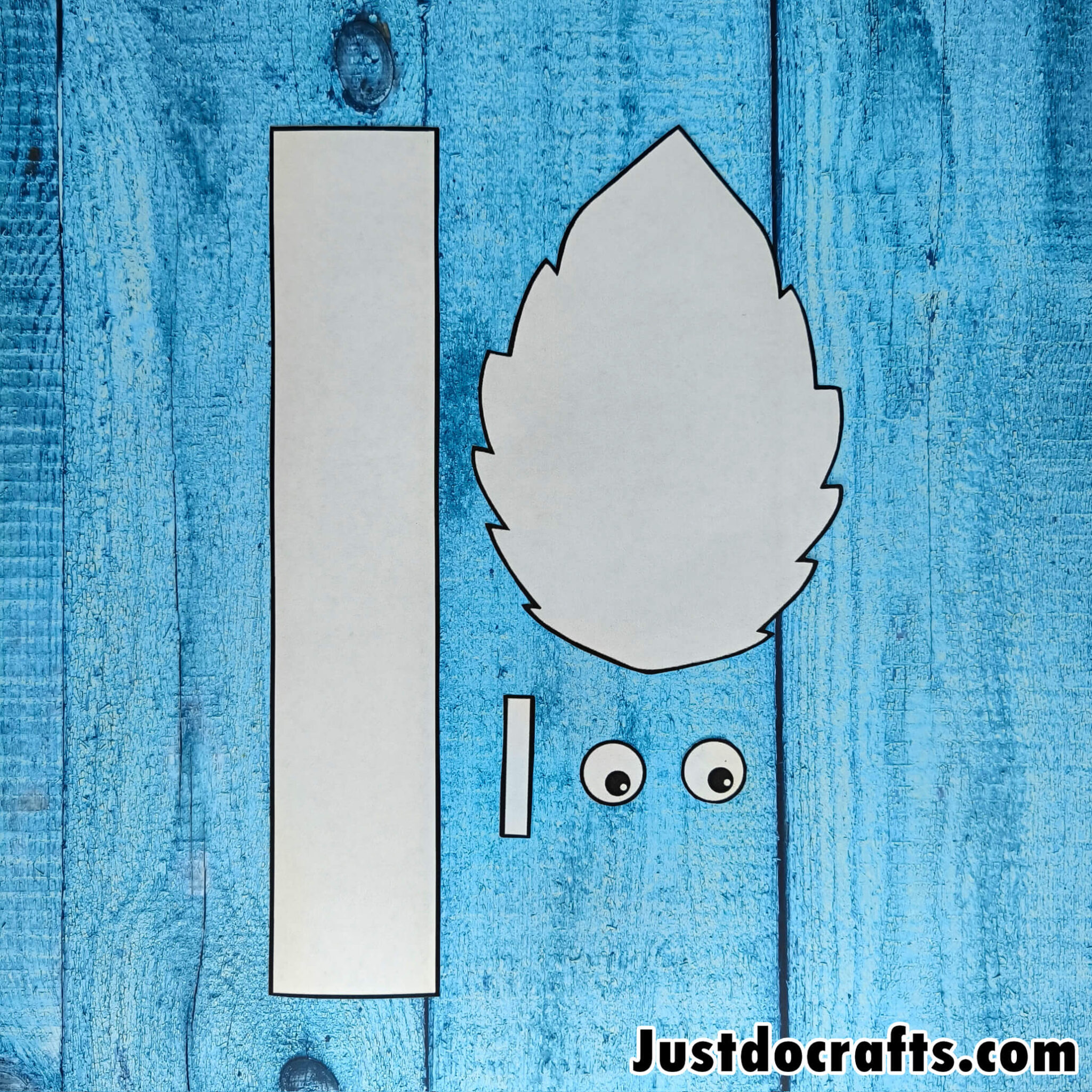Easy Paper Snail Craft (Free PDF printable template) - Just Do Crafts