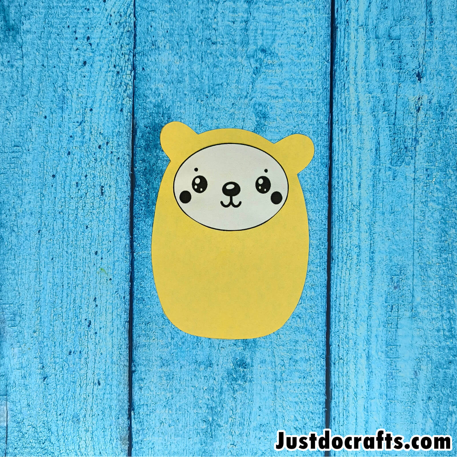 Cute Hedgehog Paper Craft (Free PDF printable template) - Just Do Crafts