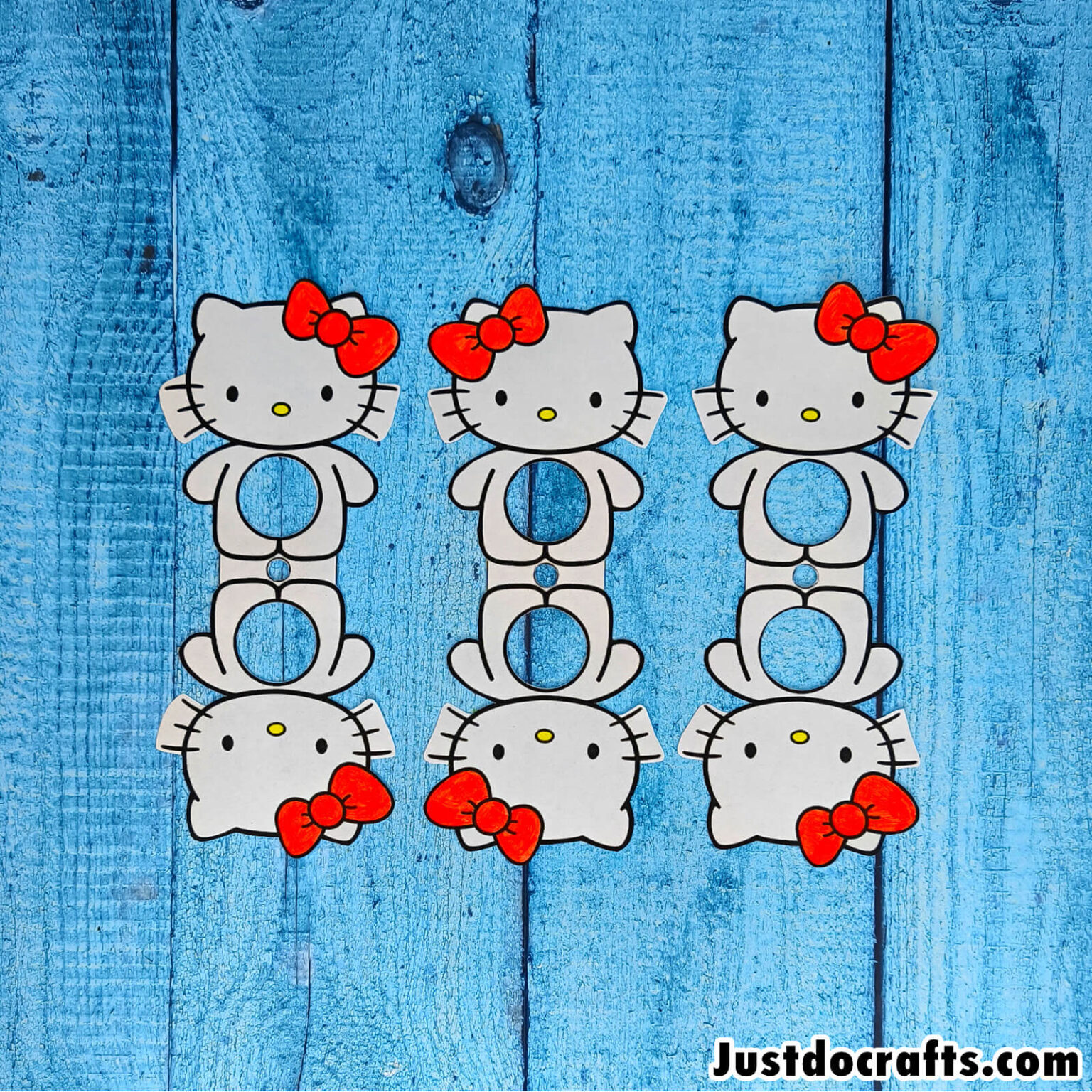 Hello Kitty Lollipop Wrappers (Free PDF printable template) - Just Do ...