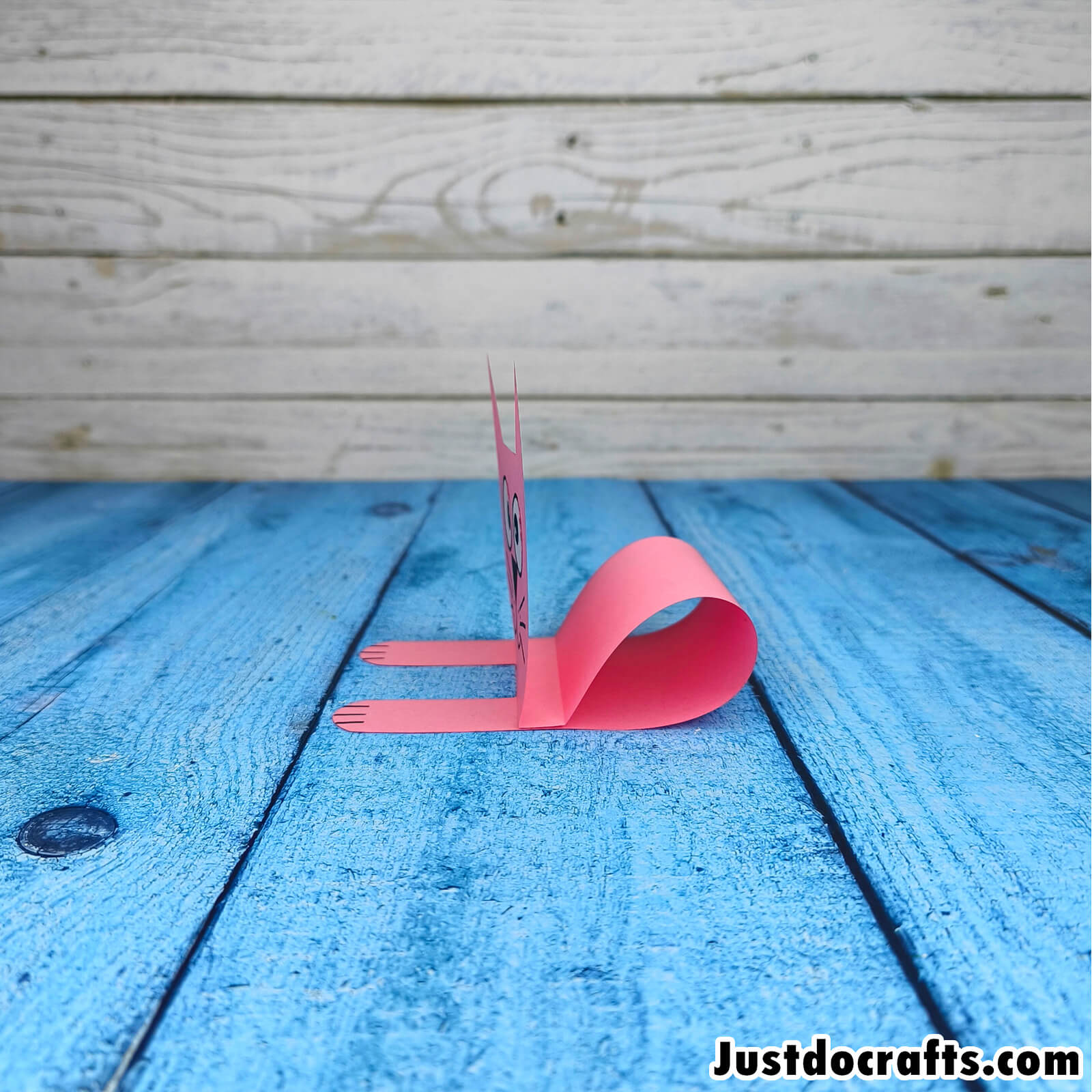 Cute Paper Cat Craft (Free PDF printable template) - Just Do Crafts