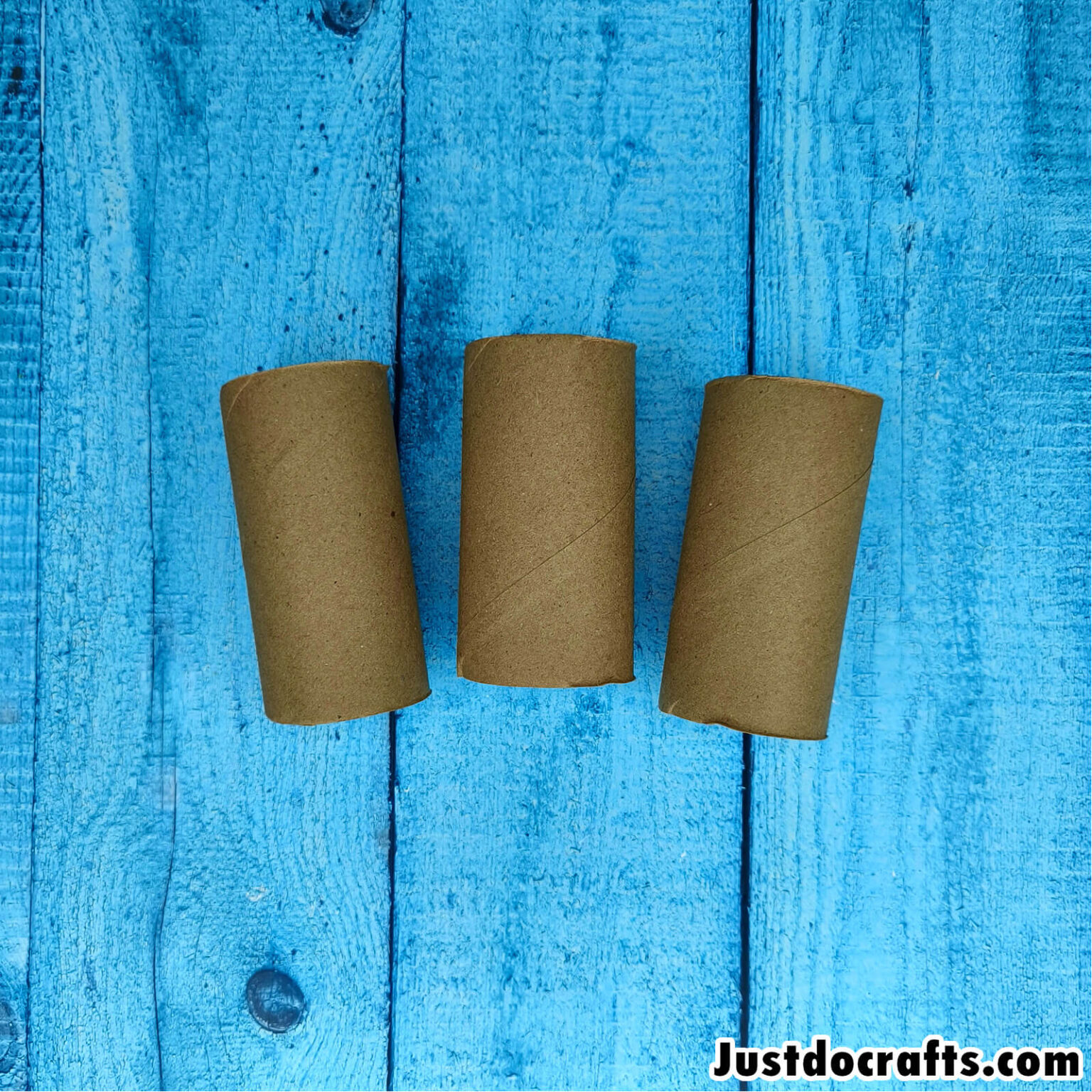 Easy Toilet Paper Roll Christmas Tree Craft for kids - Just Do Crafts