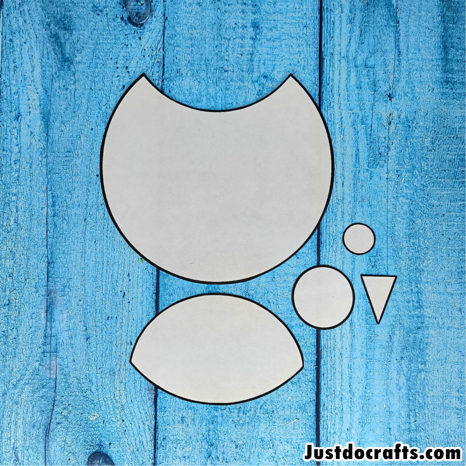 Easy Paper Owl Craft for Kids (Free PDF Printable Template) - Just Do ...