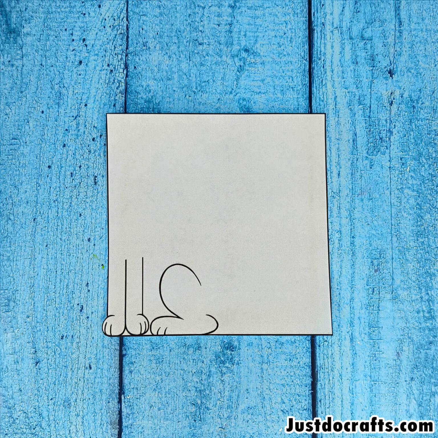 Easy Origami Cat Craft for Kids (Free PDF Printable Template) - Just Do ...