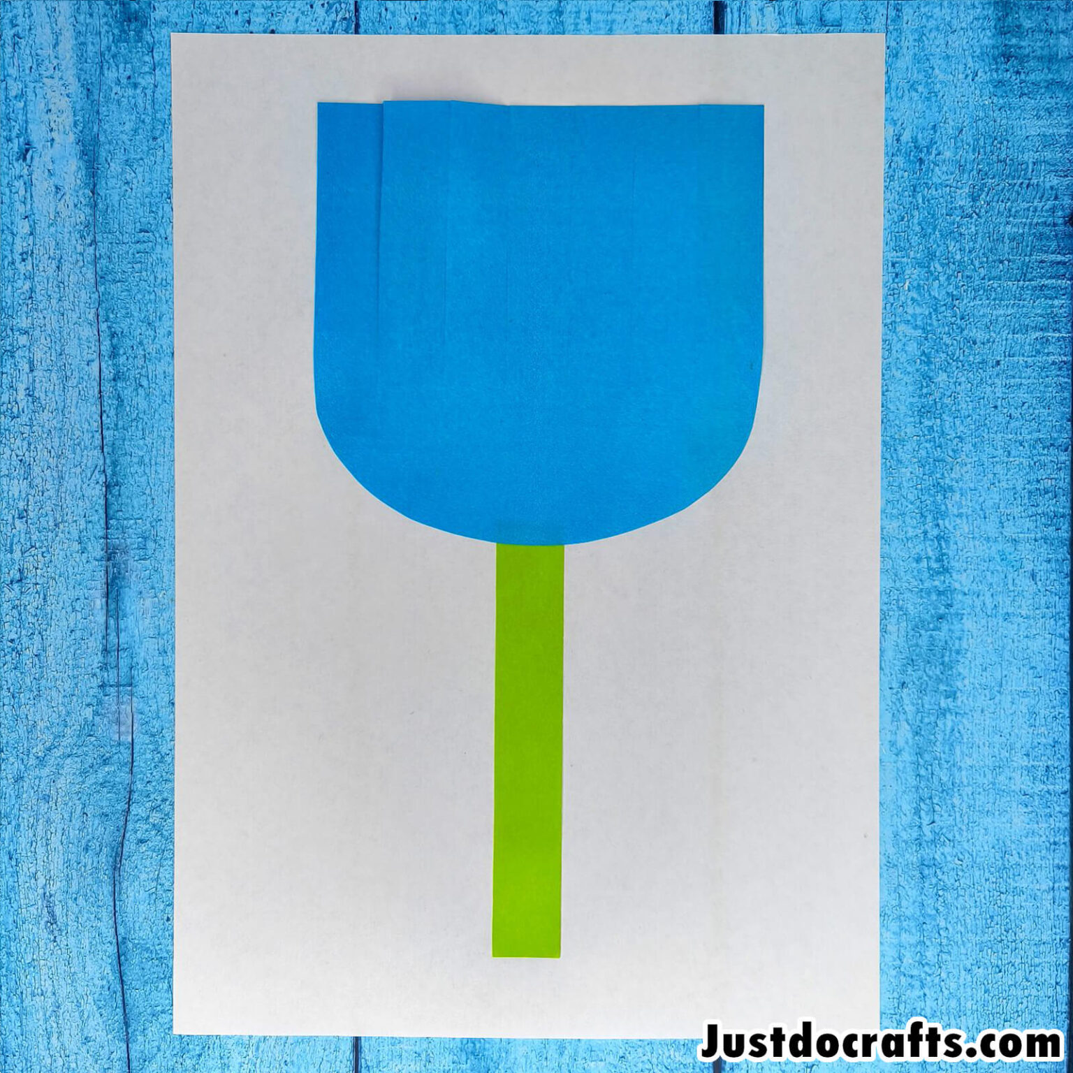 Easy Spring Paper Flower Craft for Kids (Free PDF Printable Template ...